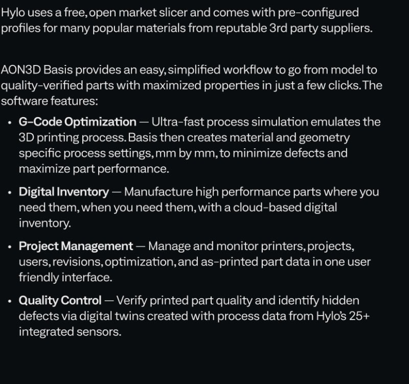 Hylo™ Large, High Temperature 3D Printer | Print PEEK & ULTEM™